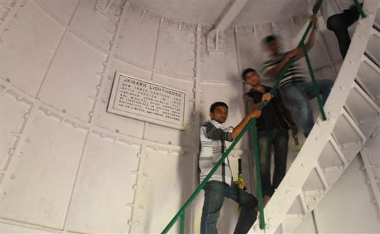 Jaigad Light House tour with Antilog Vacations at Ratnagiri Western India